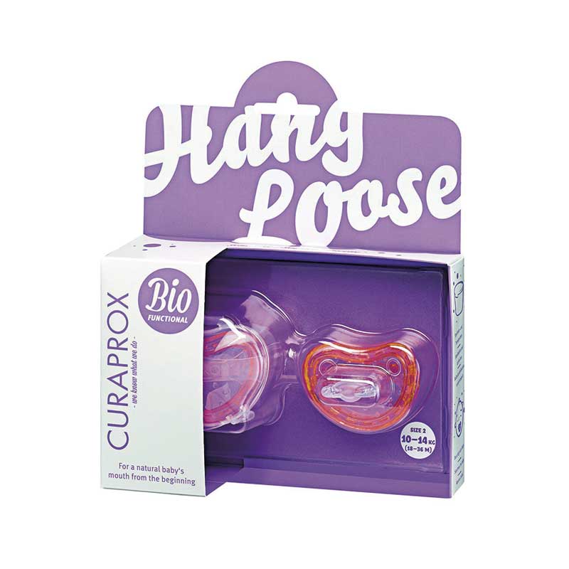 Chupete Biofuncional 18-36 meses x2 | Curaprox - Ortotek