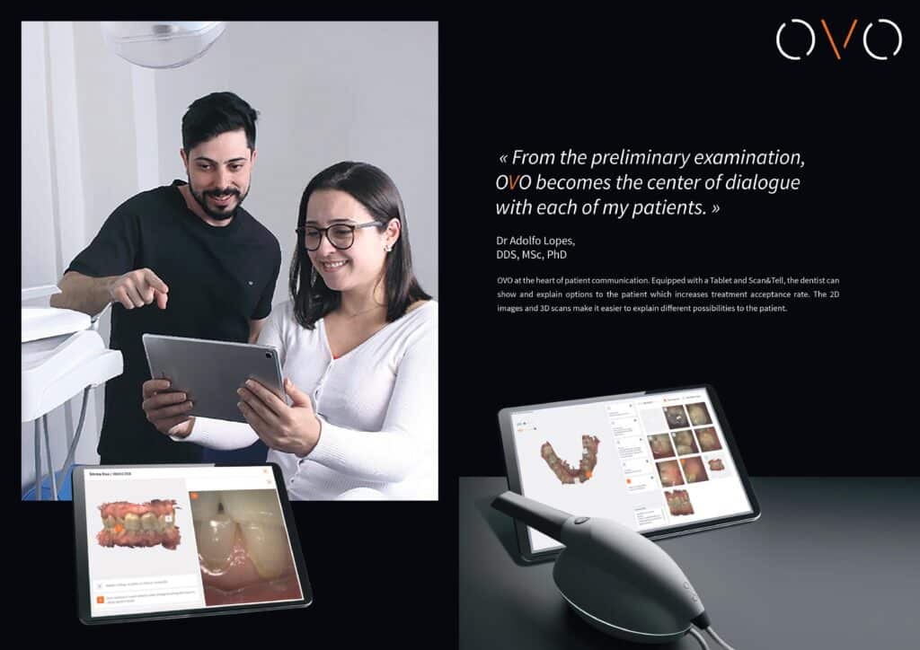 Escáner Intraoral OVO | 3Disc - Ortotek